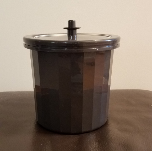 Tupperware | Kitchen | Tupperware Ice Bucket Browncharcoal Glossy ...